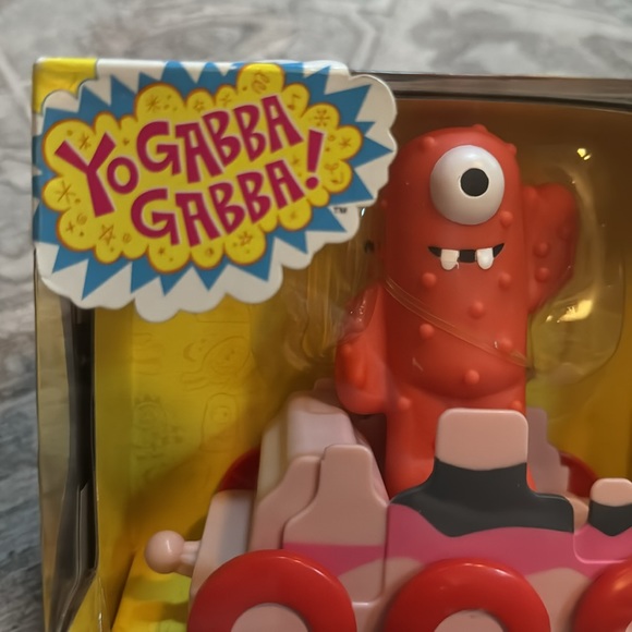 Spin Master | Toys | Nib Yo Gabba Gabba Driven Friends Muno Toy Car ...
